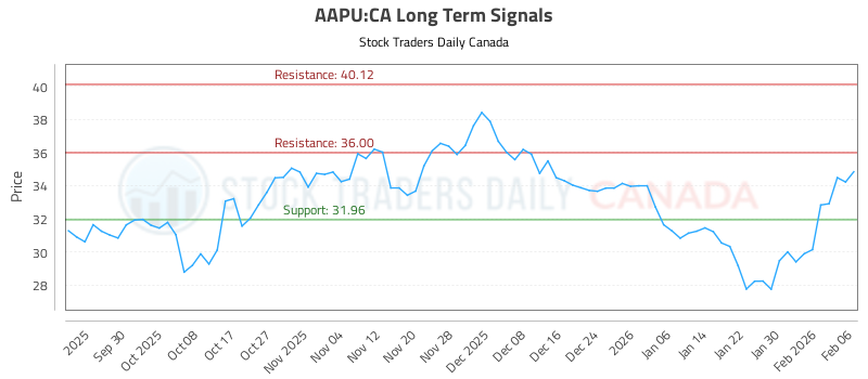 Long Term Trading Analysis for (AAPU)